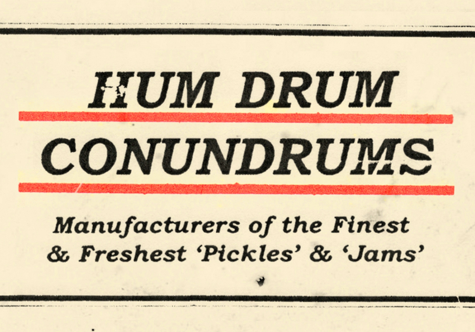 Hum Drum Conundrums - Christopher L. H. Cooper